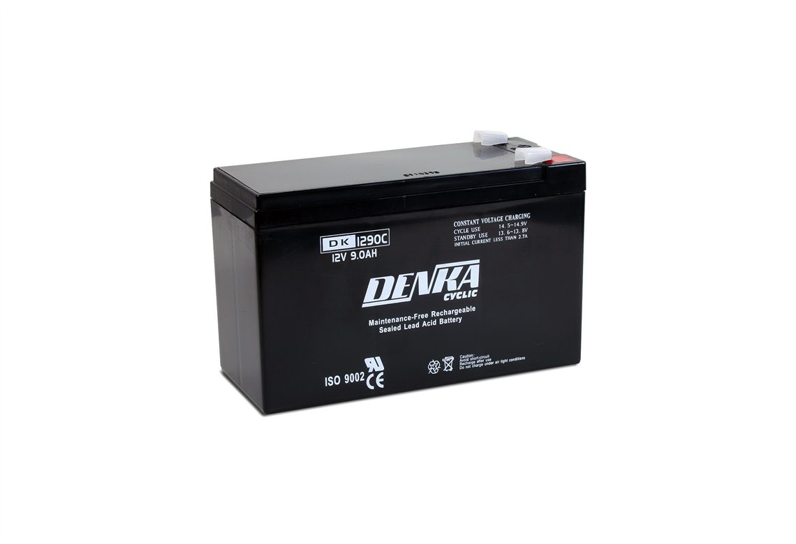 DENKA DK1290C 12V 9Ah Deep Cycle AGM Battery - Thor Power Solutions